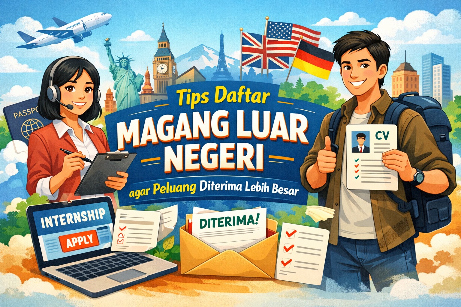 Tips Daftar Magang Luar Negeri agar Peluang Diterima Lebih Besar